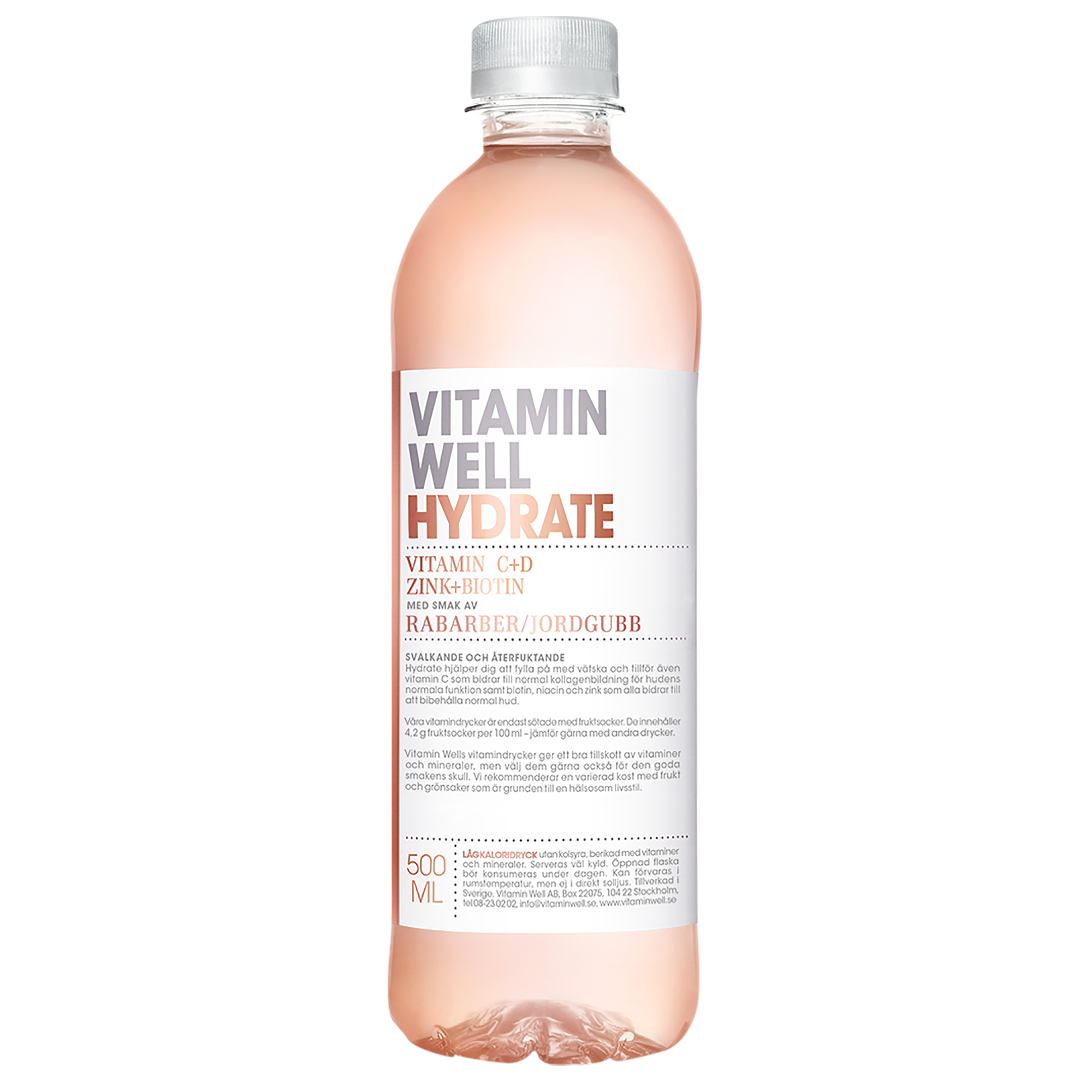 12 x Vitamin Well Hydrate 500 ml