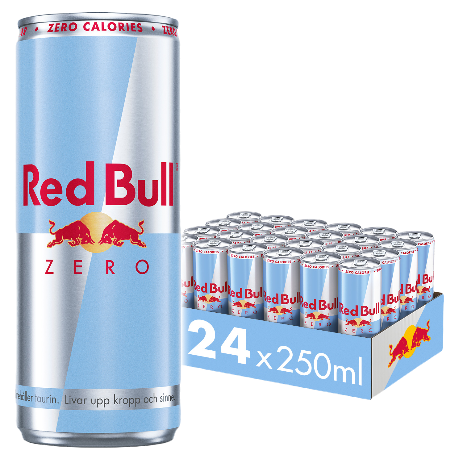 24 x Red Bull Zero 250 ml