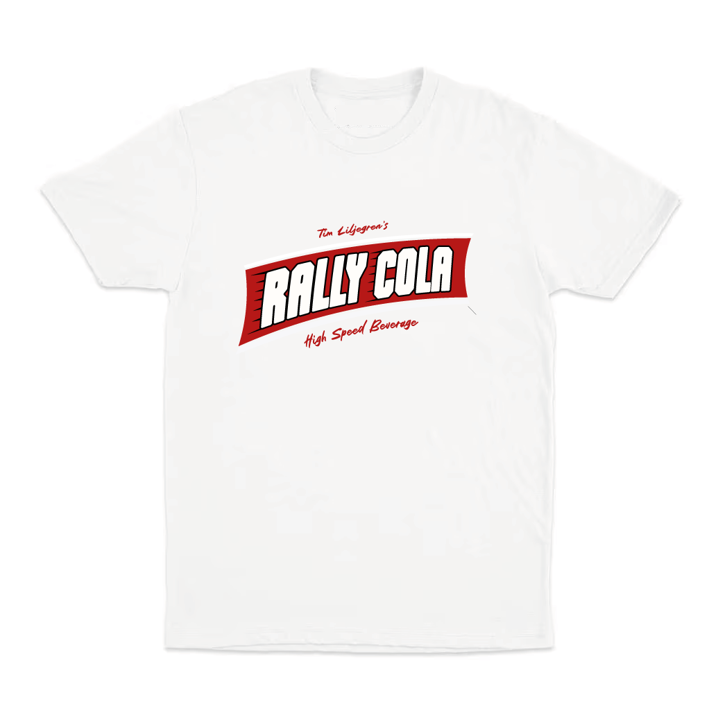 T-shirt "Rally Cola" vit