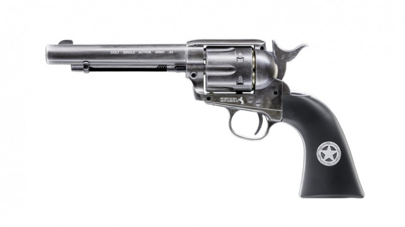 Colt singel action army, CO2 driven revolver, texas ranger CO2 revolver
