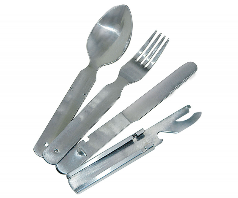 Outdoor bestick, camping bestick, frilufts bestick, fält bestick