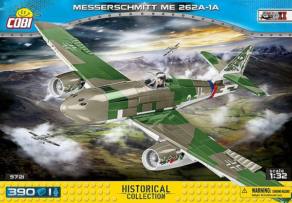 Köp Cobi Messerschmitt ME 262A WWII jaktplan i byggsats