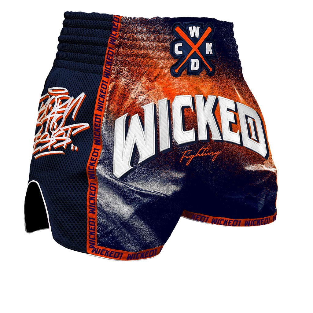 Wicked1 Spraying Thaiboxningsshorts | Komfort möter prestanda ...