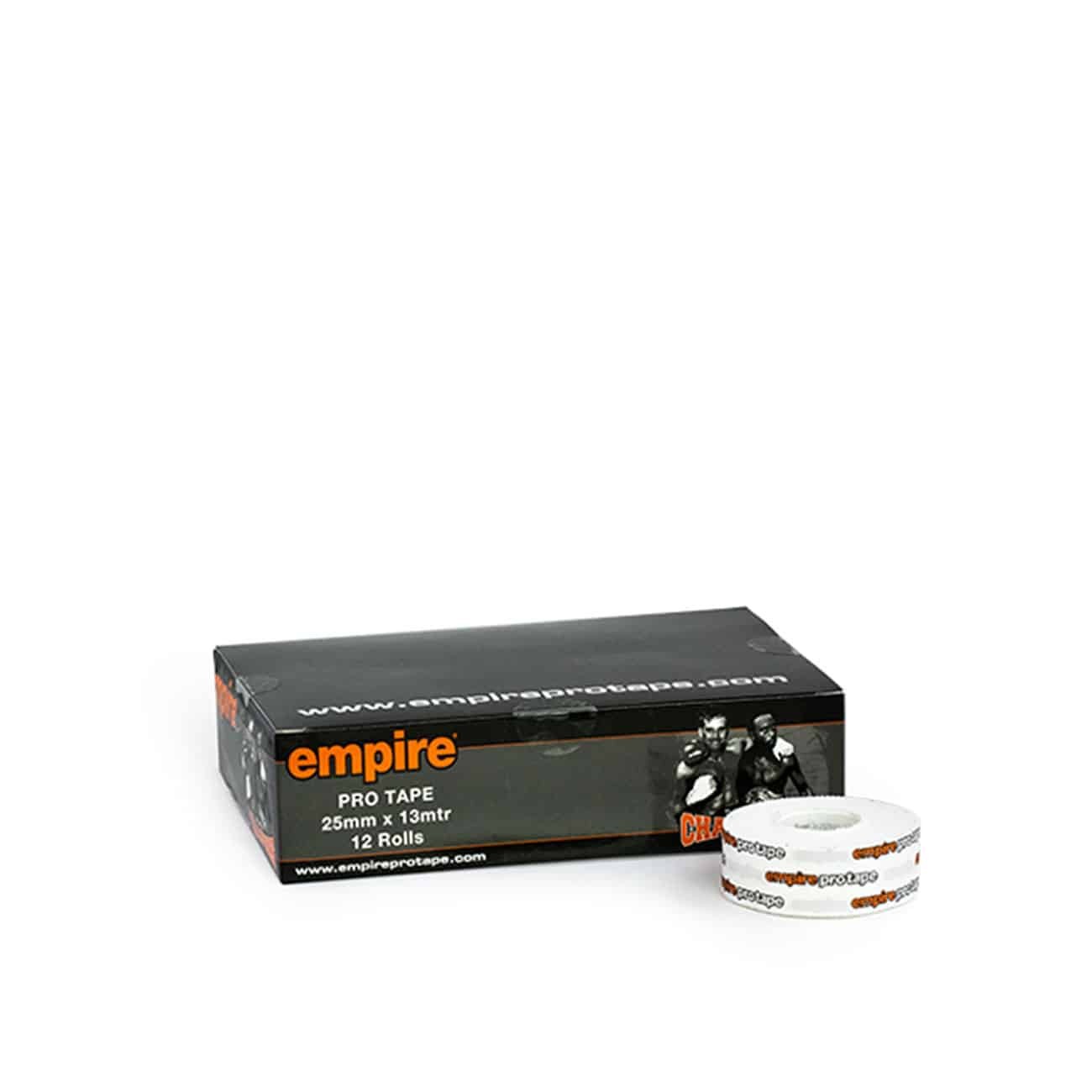 Empire Pro Tape 2,5 cm x 13 m | Låda med 12 rullar | Fightfabriken.se