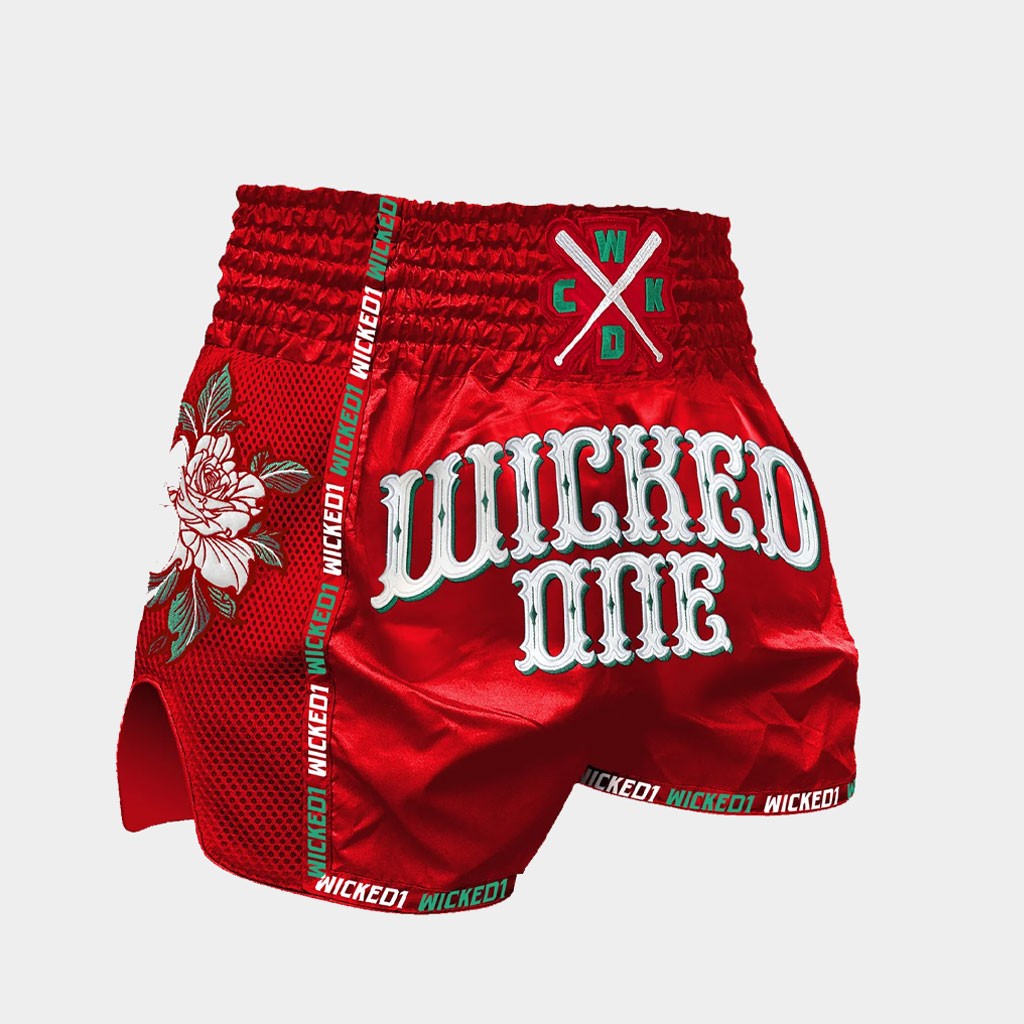 Wicked1 Bandido RedThaiboxningsshorts | Komfort och rörelse i toppklass ...