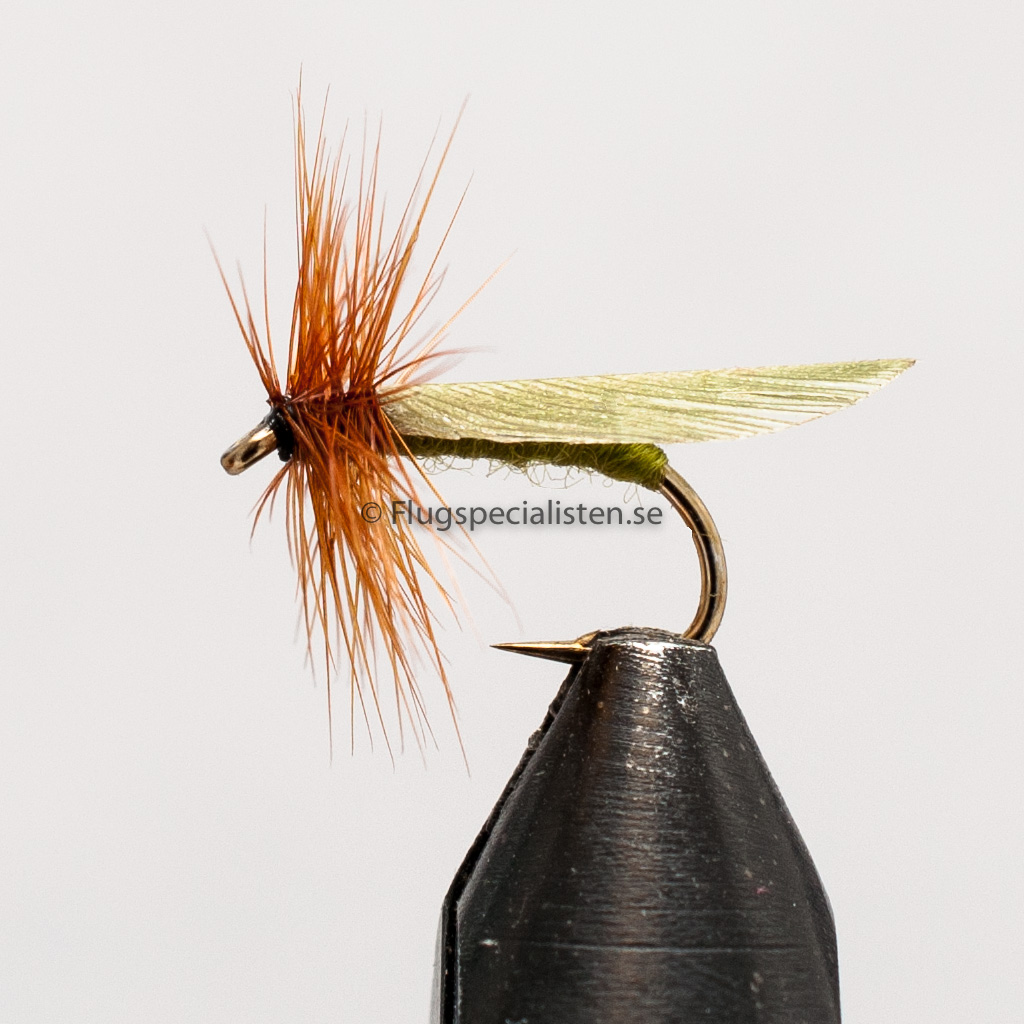Kjøp Vårflue Mørk Oliven Str. 12 | Fluefiske er vår greie | Flue ...