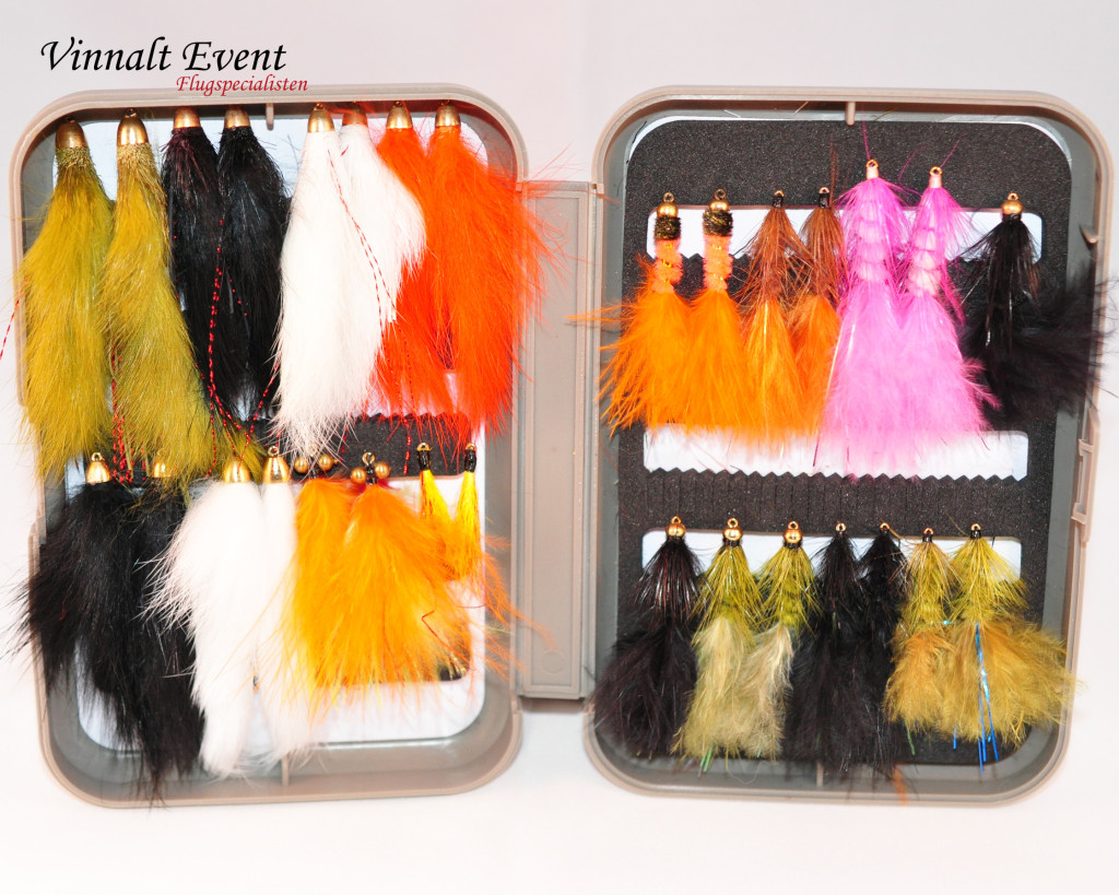 Køb Streamers udvalg 30 stk. | Fluvefiskeri er vores ting | Fluespecialist