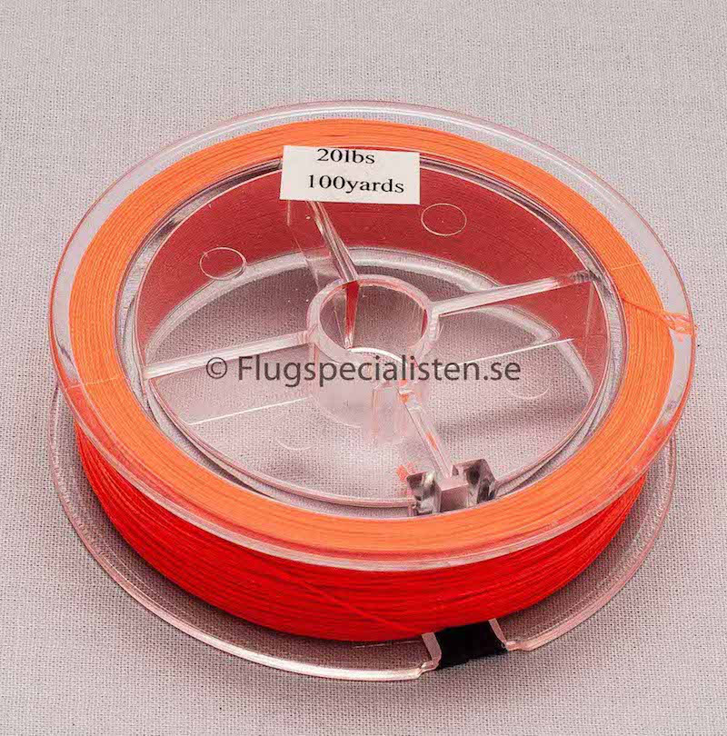Buy Backing line Orange, 20 lbs, 100 yards/100 m | Fly fishing is our ...