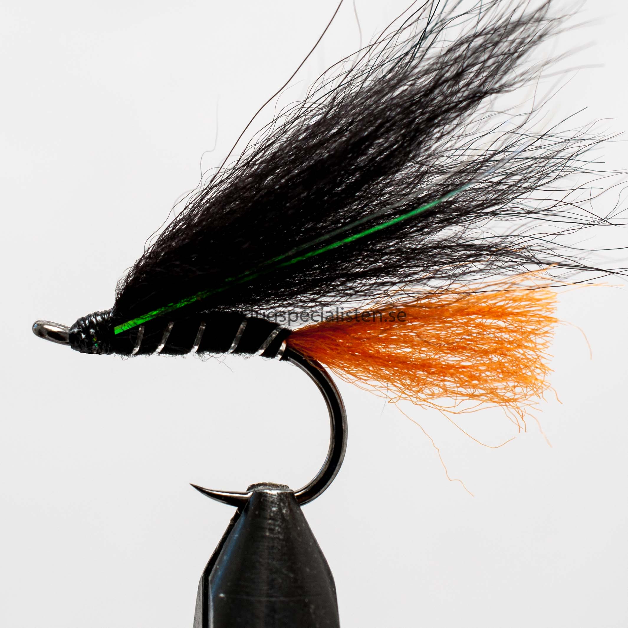 Køb Laks. Sort, krog 10 mm | Fluvefiskeri er vores ting | Fluespecialist