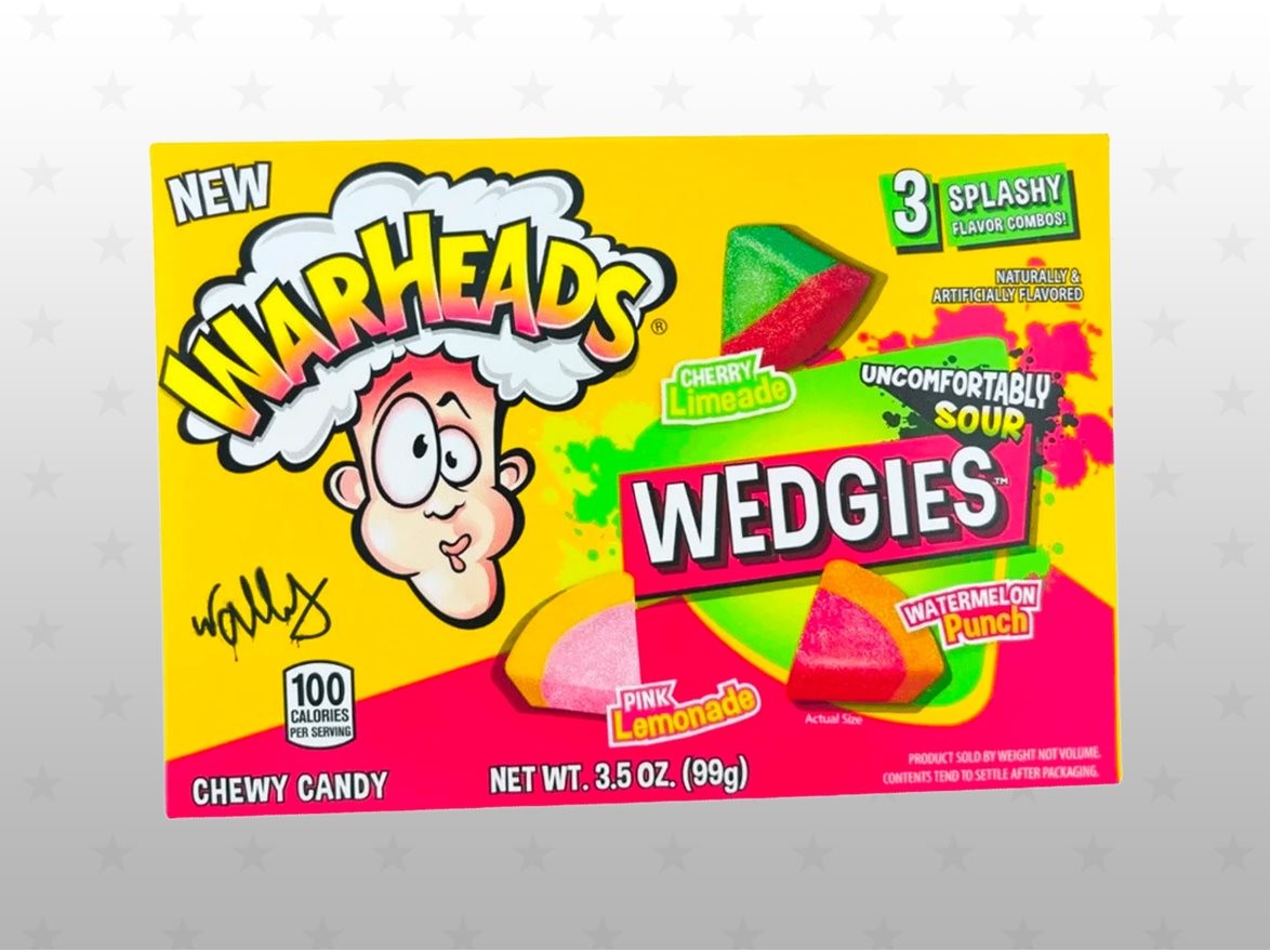 Warheads Wedgies 12st/förp