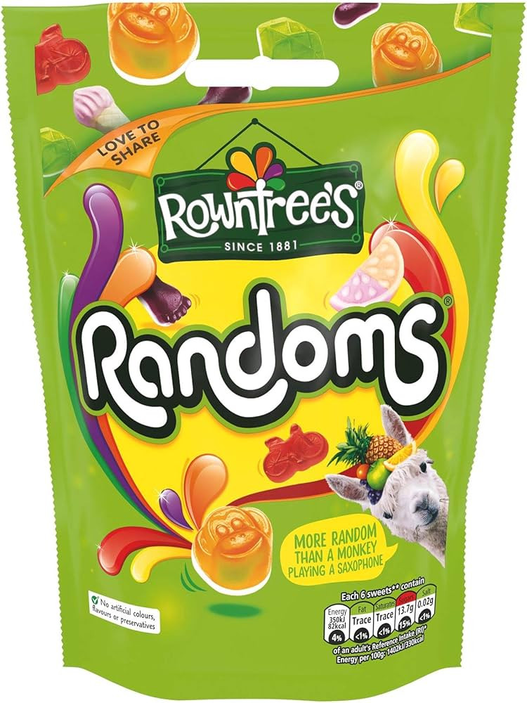 Rowntrees Randoms Pouch 9 units/case