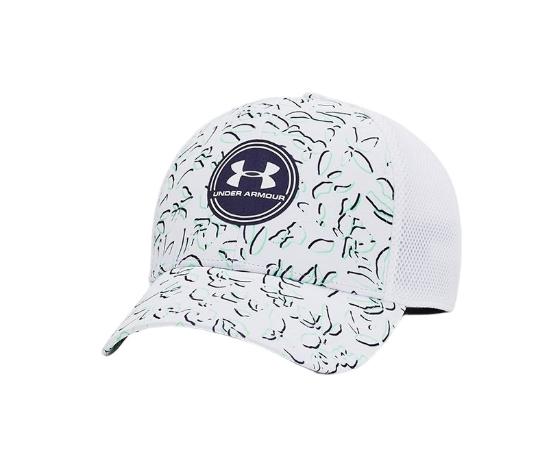 UA Iso Chill Armourvent Driver Mesh Cap White | Keps