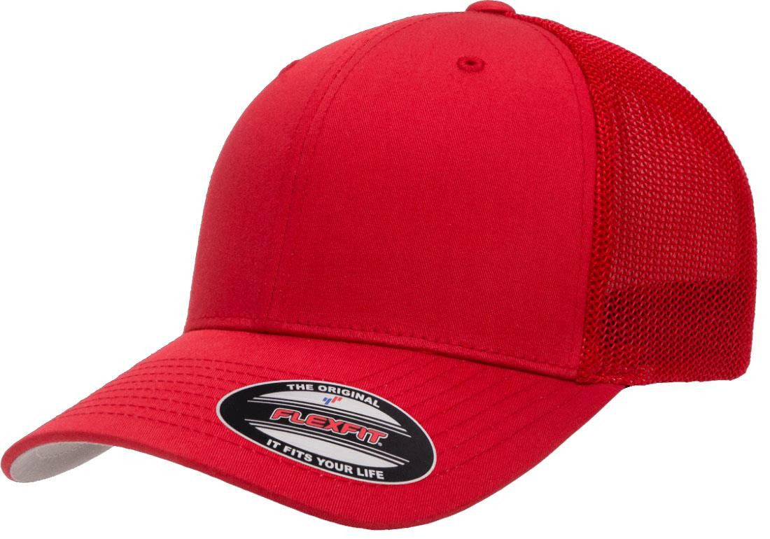 Mesh Trucker Red -6511-Flexfit