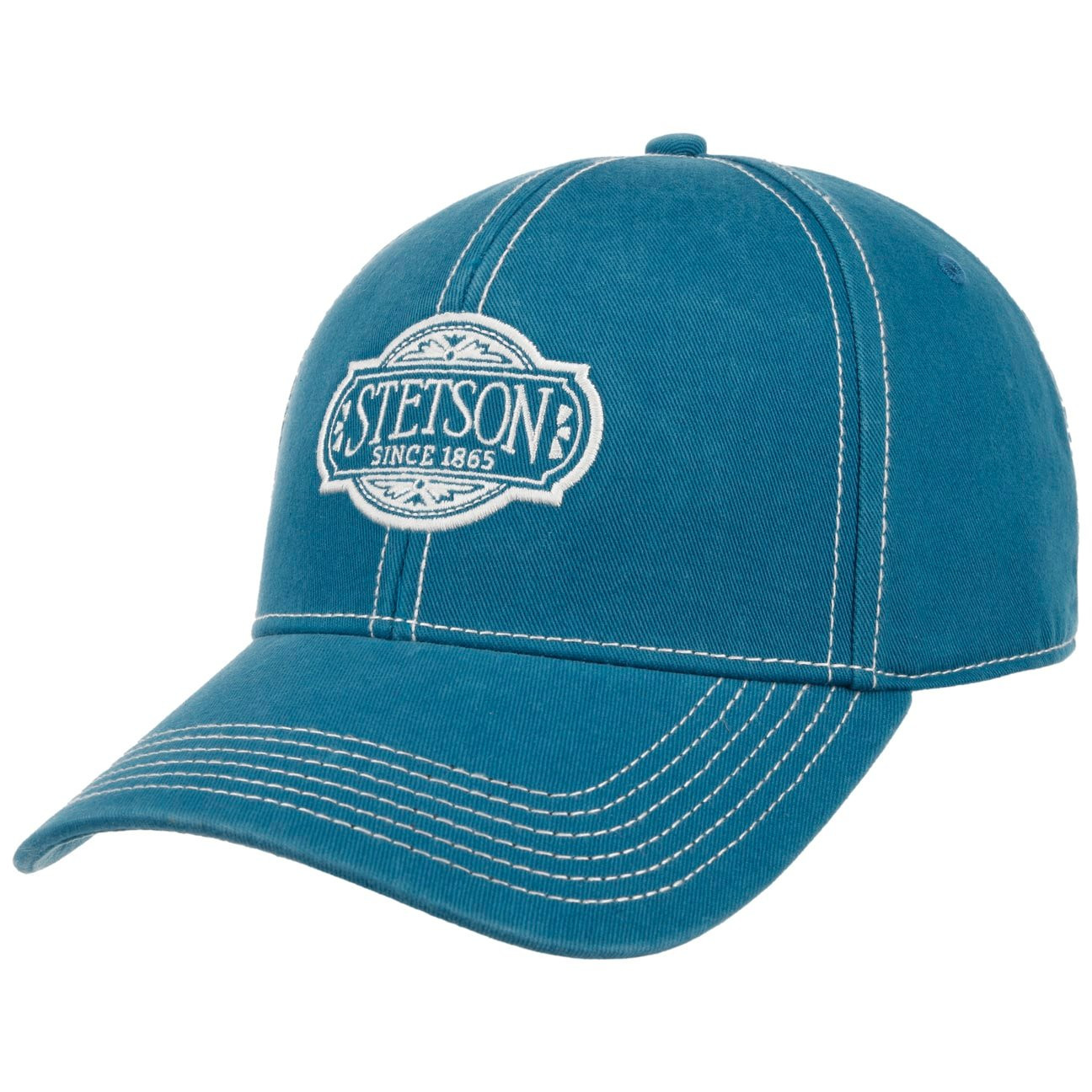 Stetson Vintage Baseball Cap | Ocean Blue