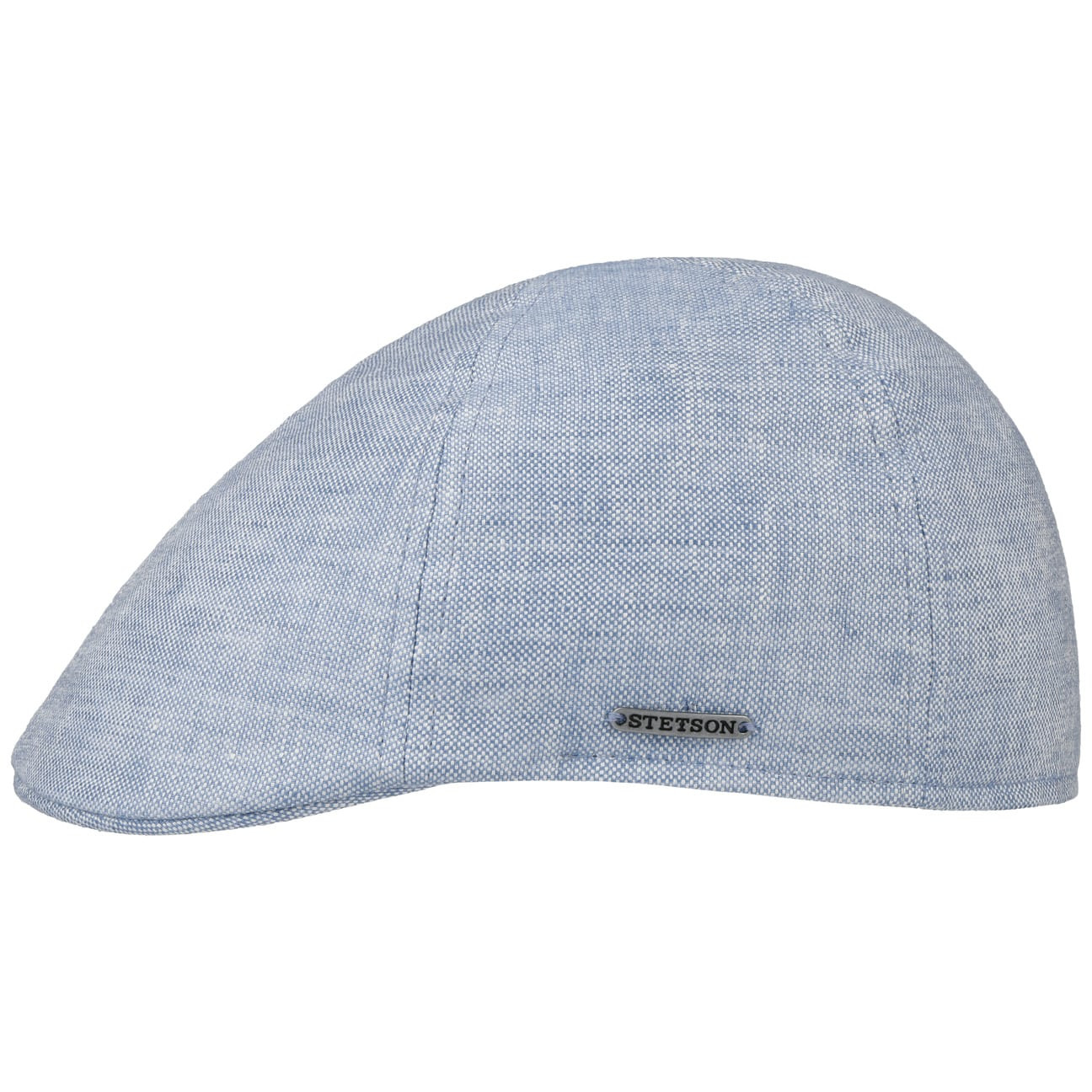 Stetson Texas Linen Light Blue | Flat cap i linne