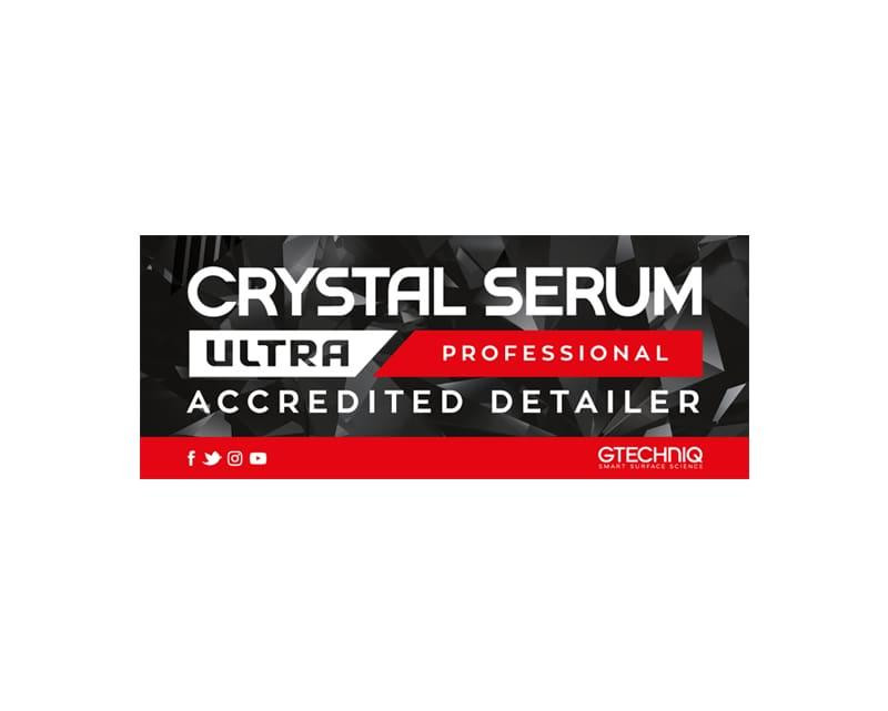 Gtechniq Vinyl Accredited Banner
