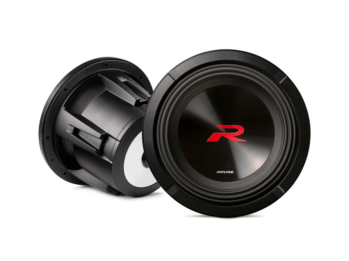 Alpine Type-R 10'' subwoofer (2 ohm + 2 ohm)