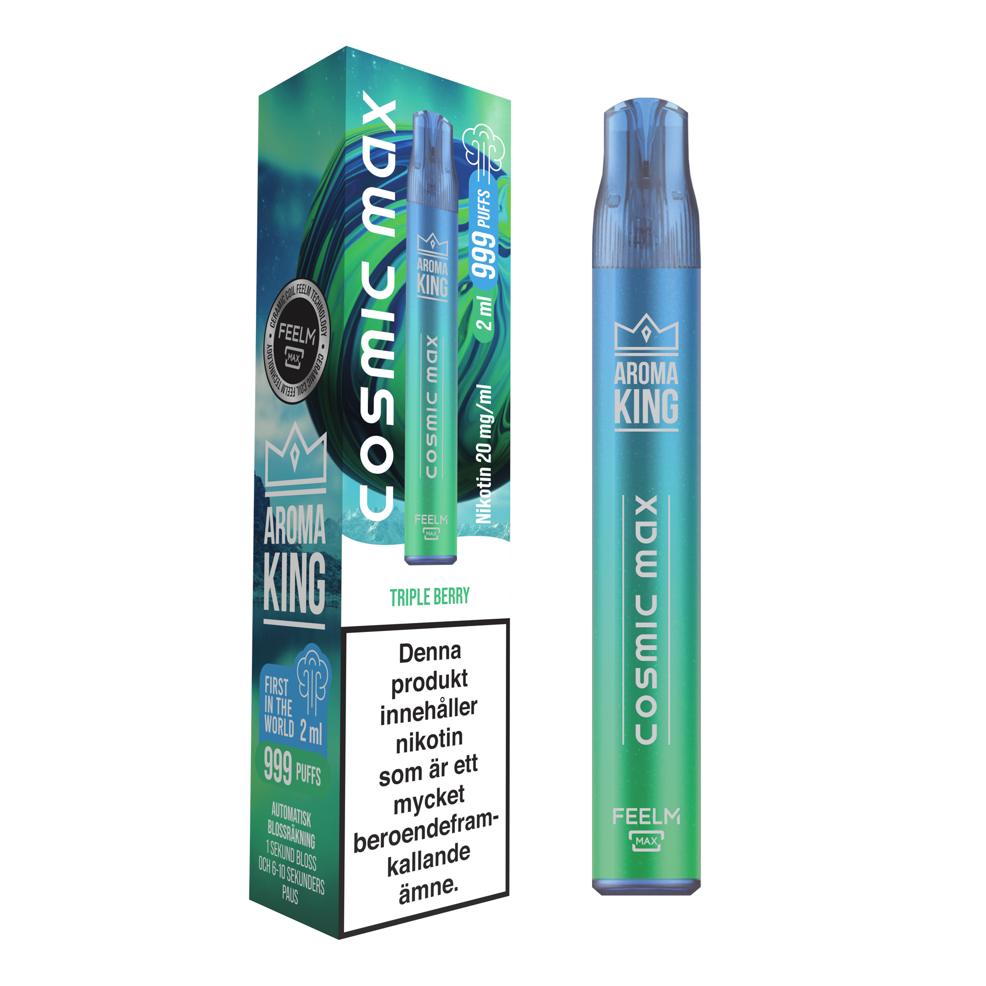 AK Cosmic Max - Triple Berry (10-pack)