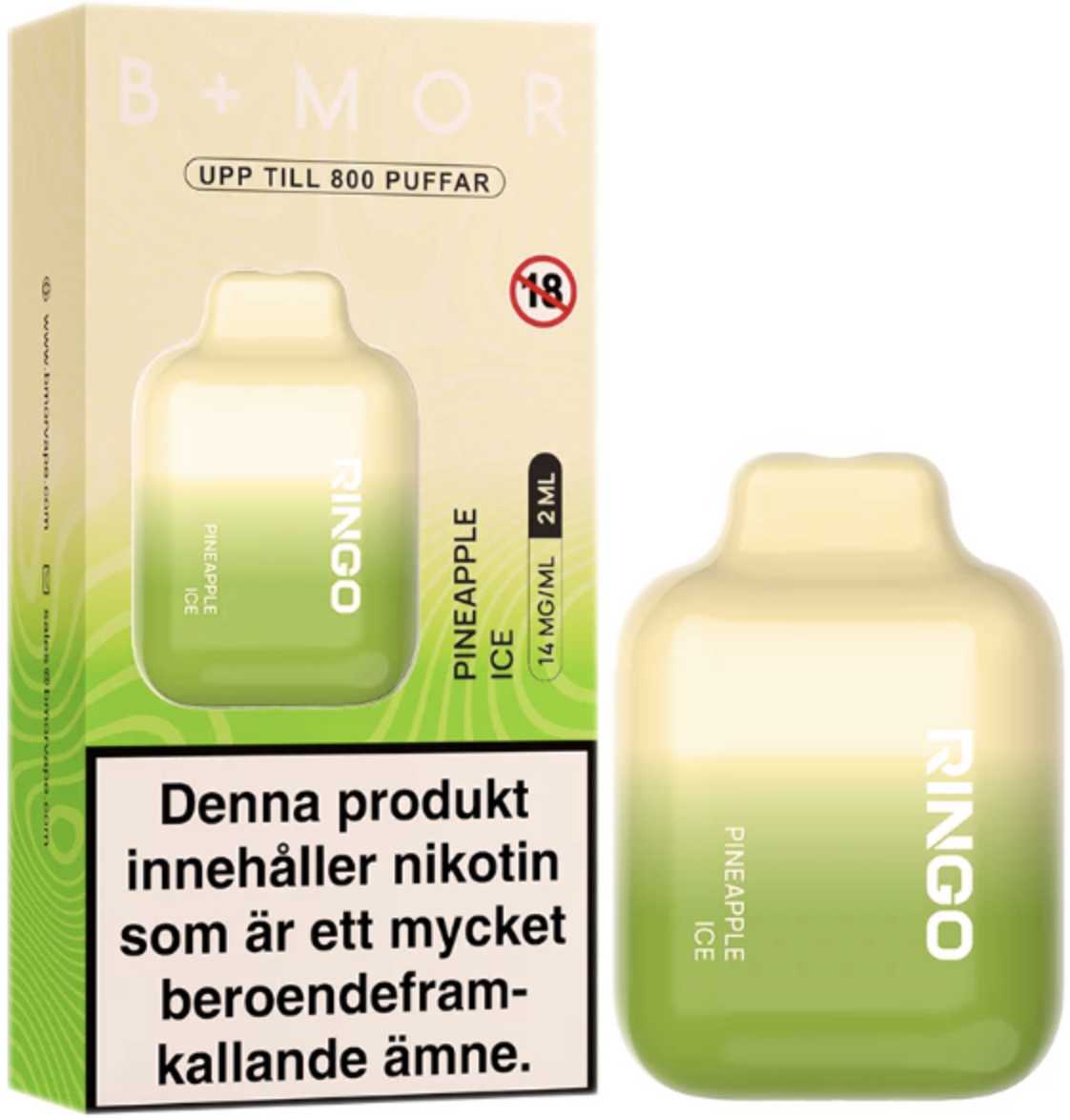 BMOR RINGO - Pineapple Ice (10-pack)