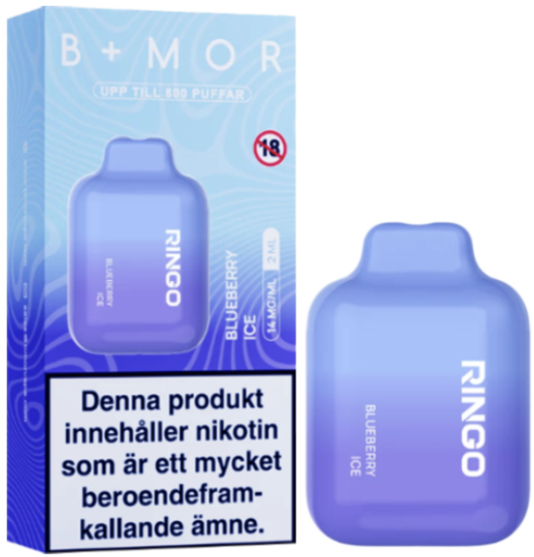 BMOR RINGO - Blueberry Ice (10-pack)