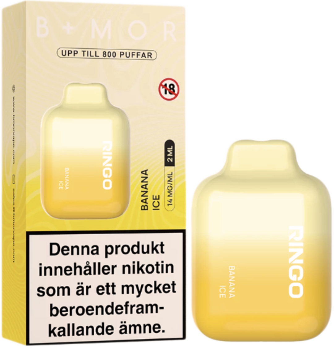 BMOR RINGO - Banana Ice (10-pack)