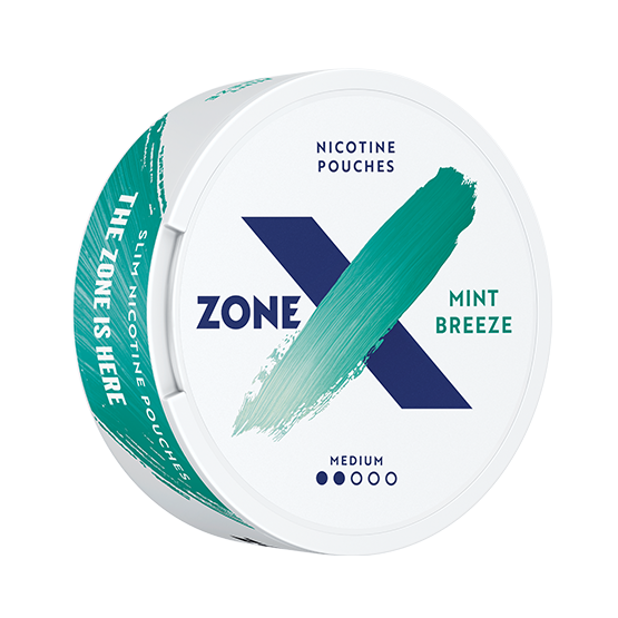 ZONE X Mint Breeze Slim - Tobasfritt snus med snabb leverans ...