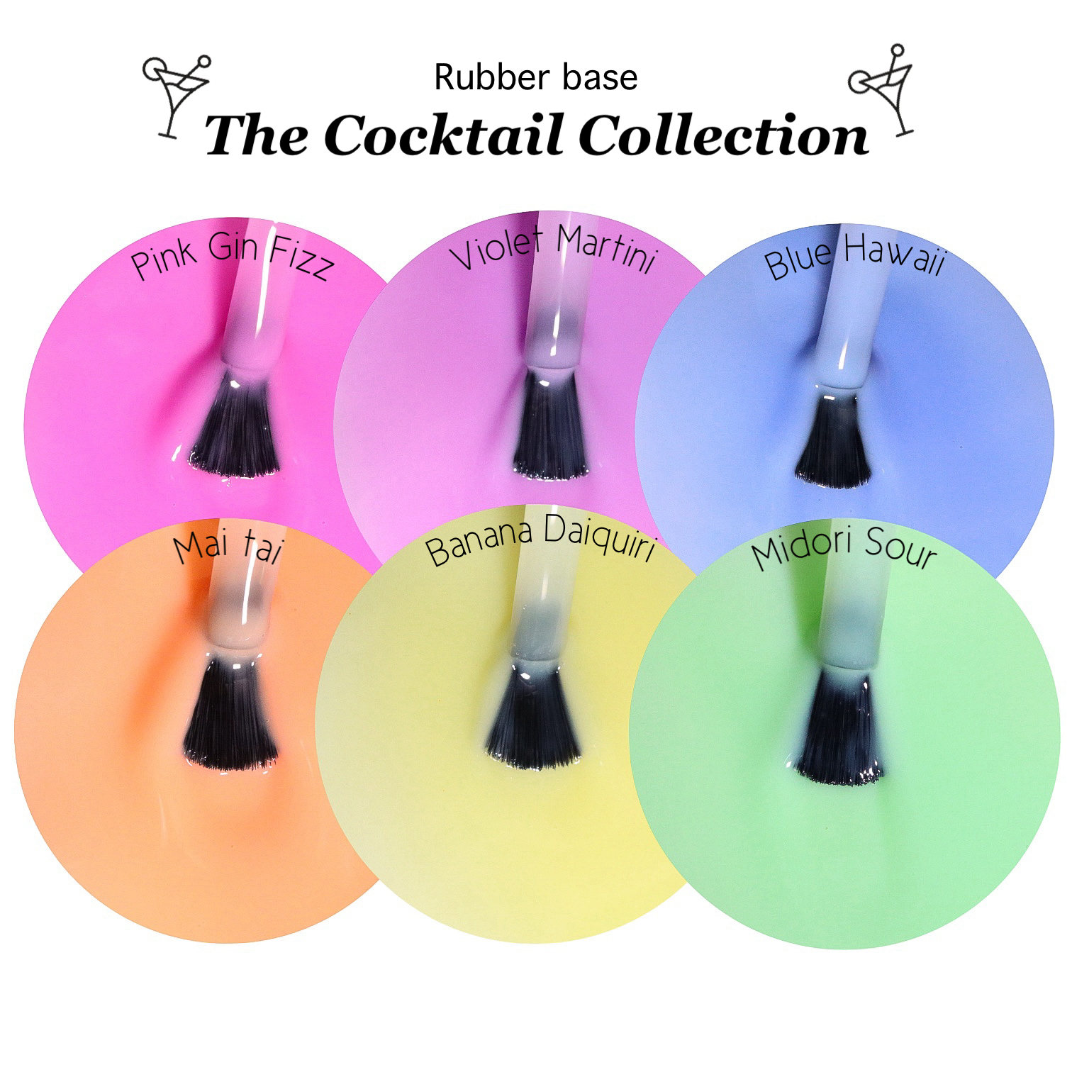 Rubber Base The Cocktail Collection