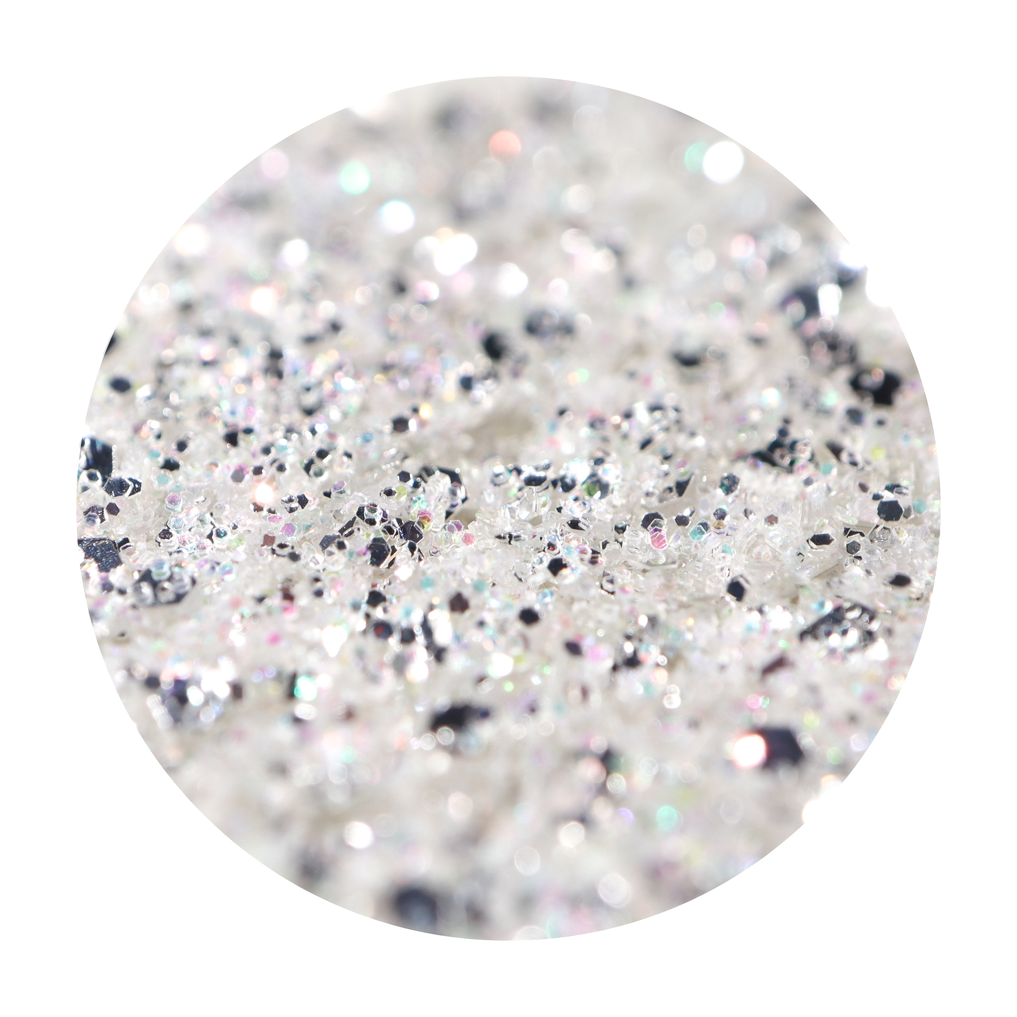 Glitter White Crystals