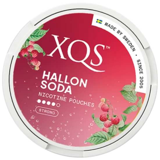 XQS Hallonsoda Strong