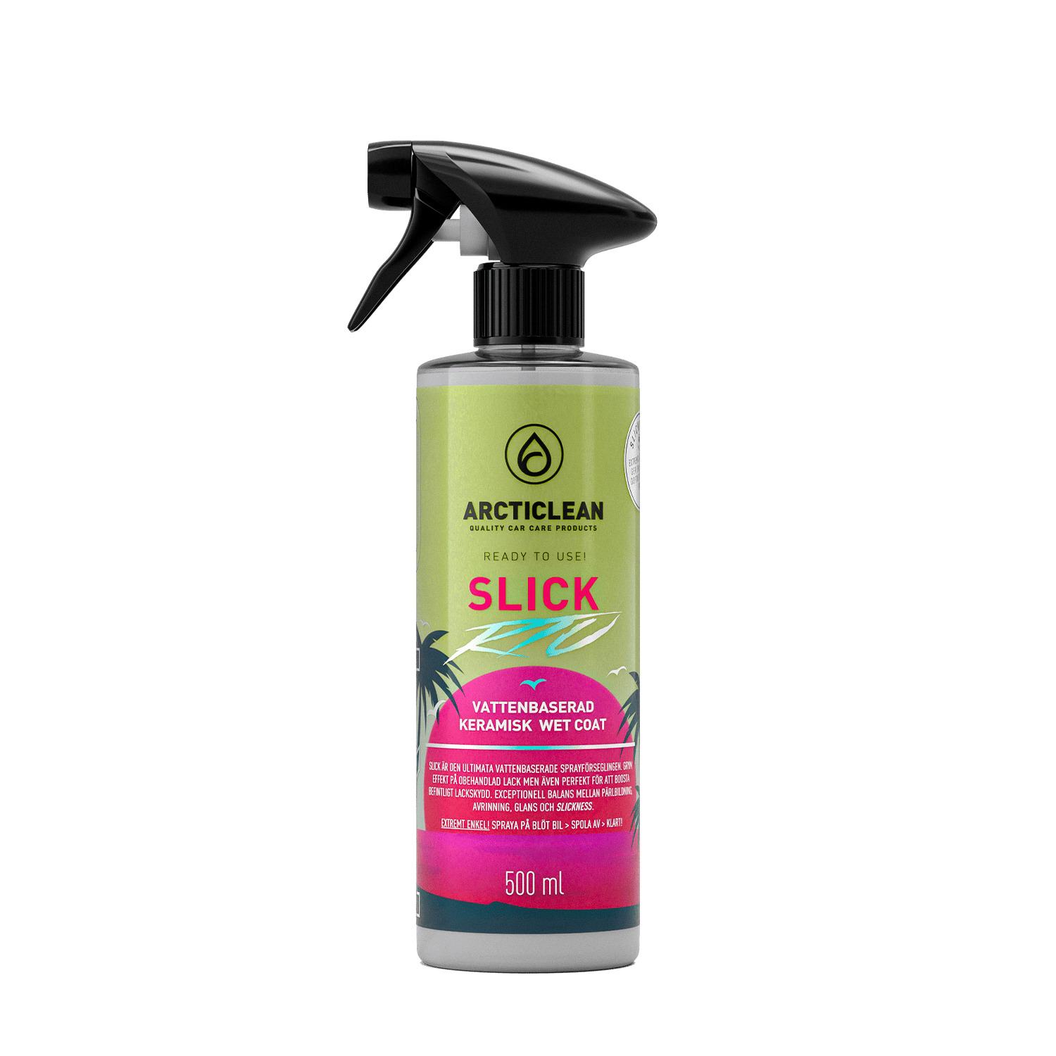 Slick, 500 ml - Vattenbaserad keramisk wet coat