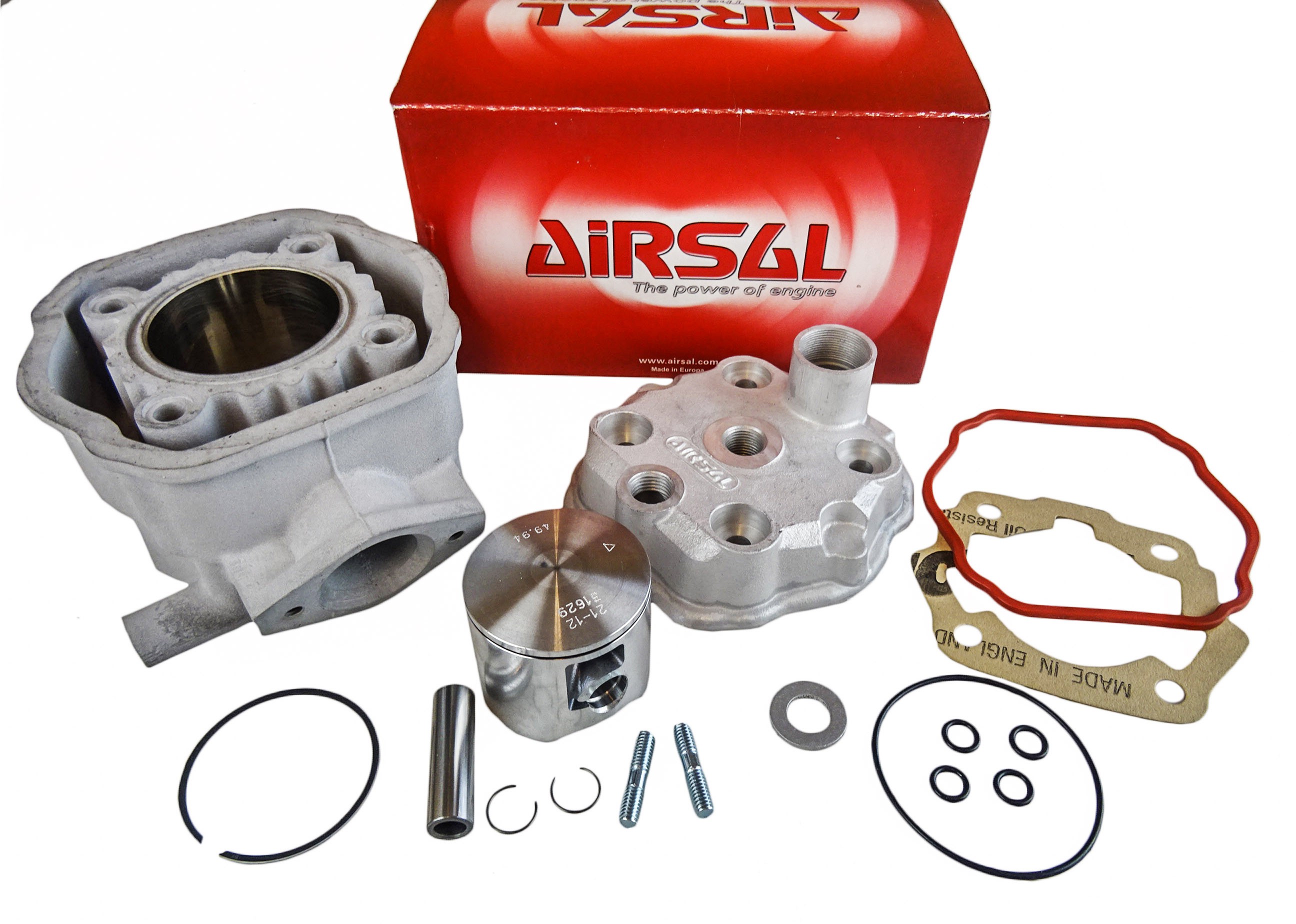 Cylinder Derbi Senda / GPR 80cc 50mm Airsal (EBE050 - EBS050)
