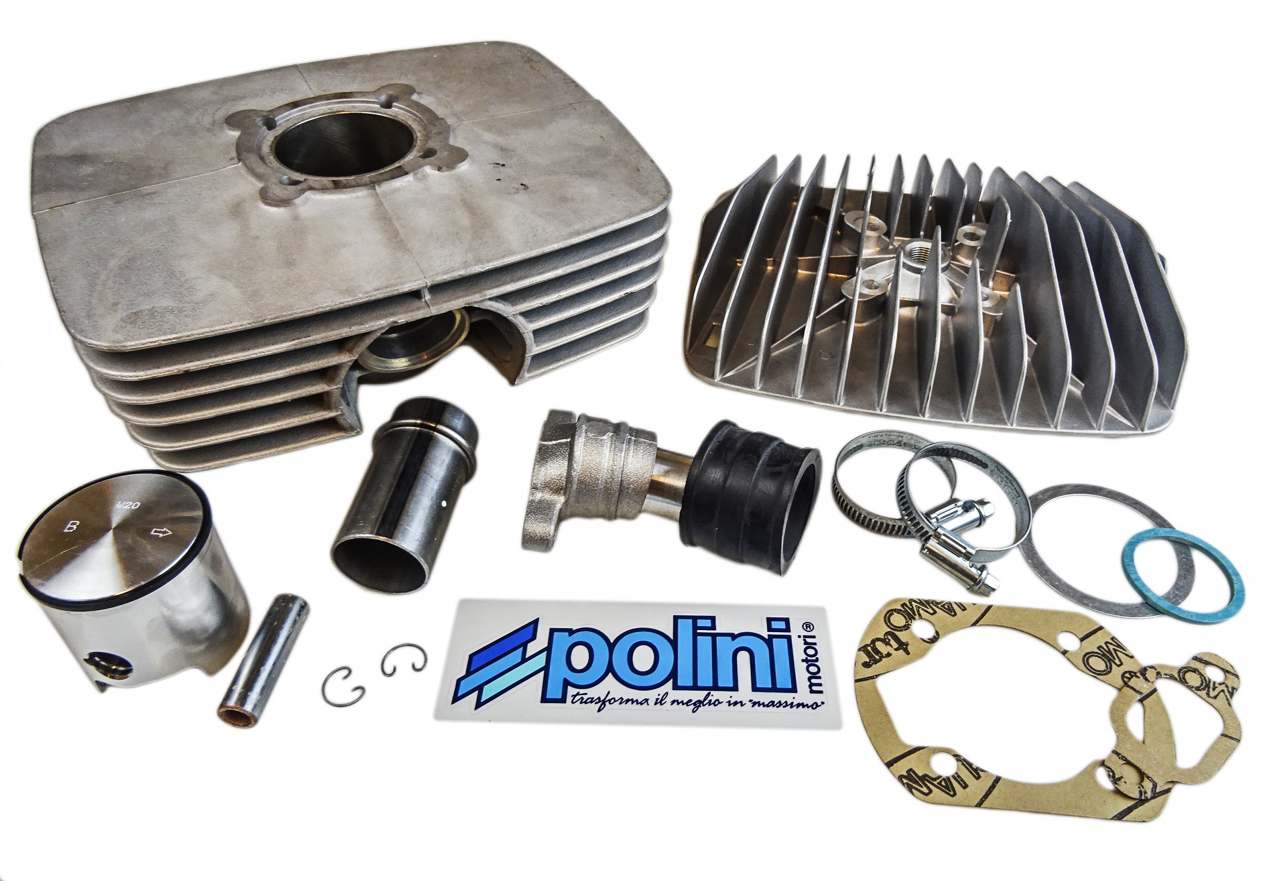 Cylinder Zundapp 75cc Supertherm 48mm Polini