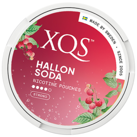 XQS Hallonsoda Strong