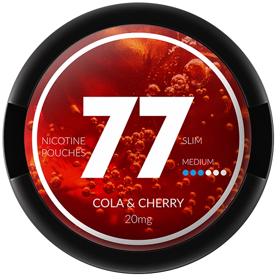 77 Cola Cherry 20mg - Vitt Snus Online - Fri Frakt