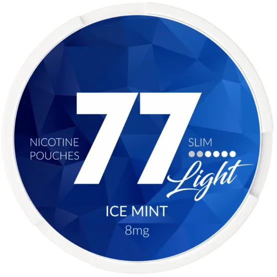 77 Ice Mint 8mg - Köp Vitt Snus Online - Fri Frakt