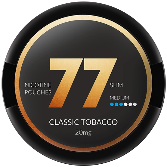 77 Classic Tobacco 20mg - Köp 77 Snus Online