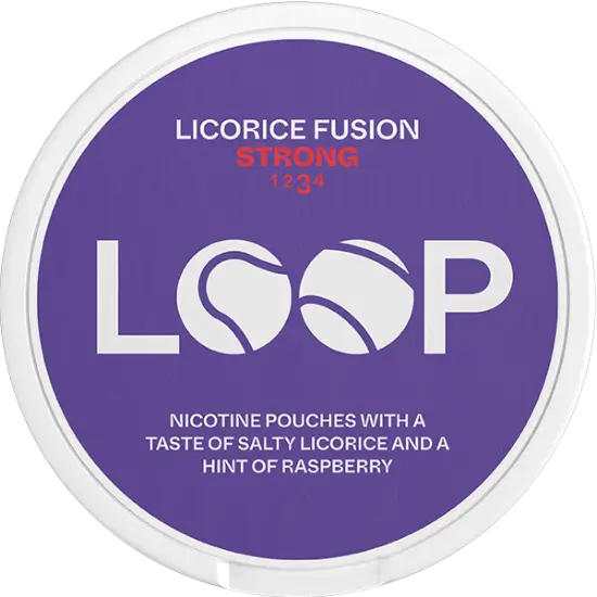 LOOP Licorice Fusion Strong - Köp Vit Snus Online