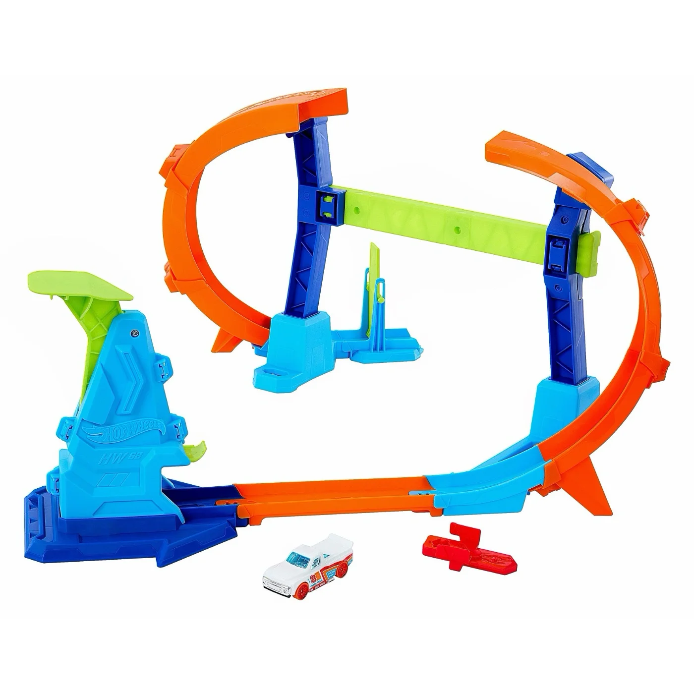 Corkscrew Jump Champion - Stunt Tracks - Hot Wheels