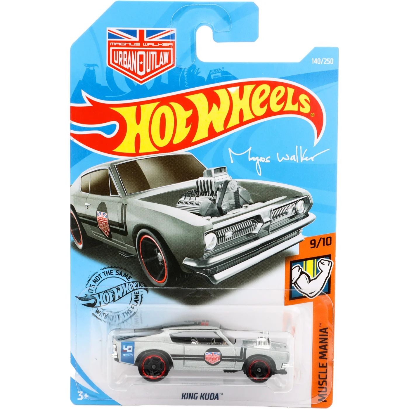 King Kuda - Muscle Mania - Grå - Hot Wheels