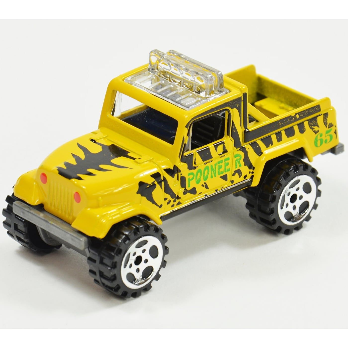 Pickup leksaksbil i metall - Gul