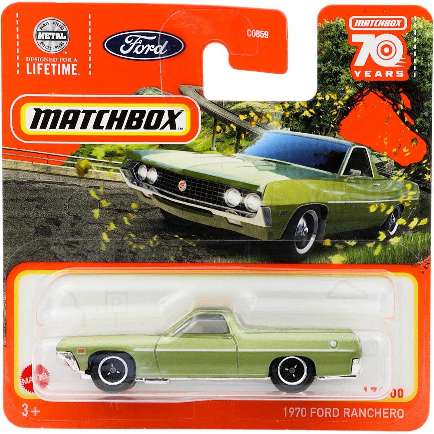 1970 Ford Ranchero - Grön - Matchbox 70 Years - Matchbox