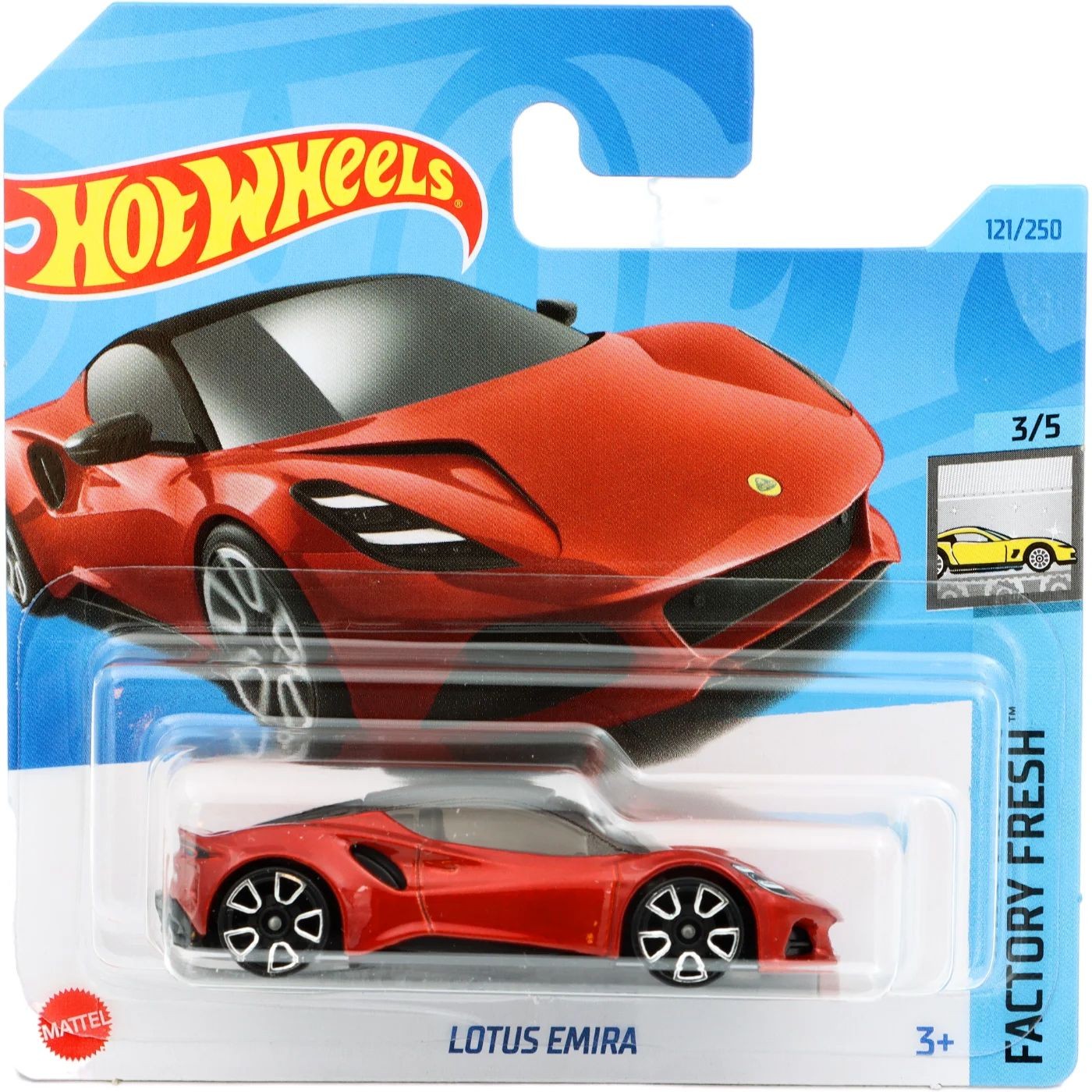 Lotus Emira - Factory Fresh - Röd - Hot Wheels