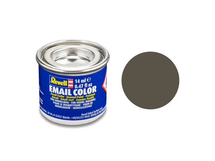 Matt "Light Olive" - 46 - RAL 7003 - Emaljfärg - Revell
