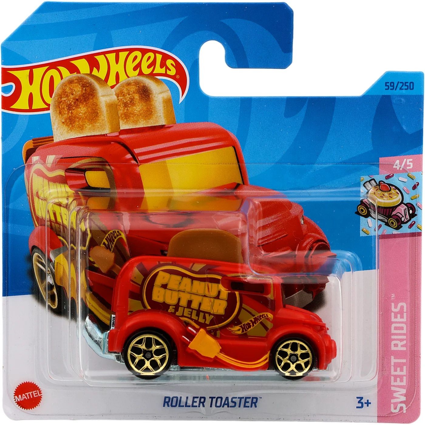 Roller Toaster - Sweet Rides - Röd - Hot Wheels