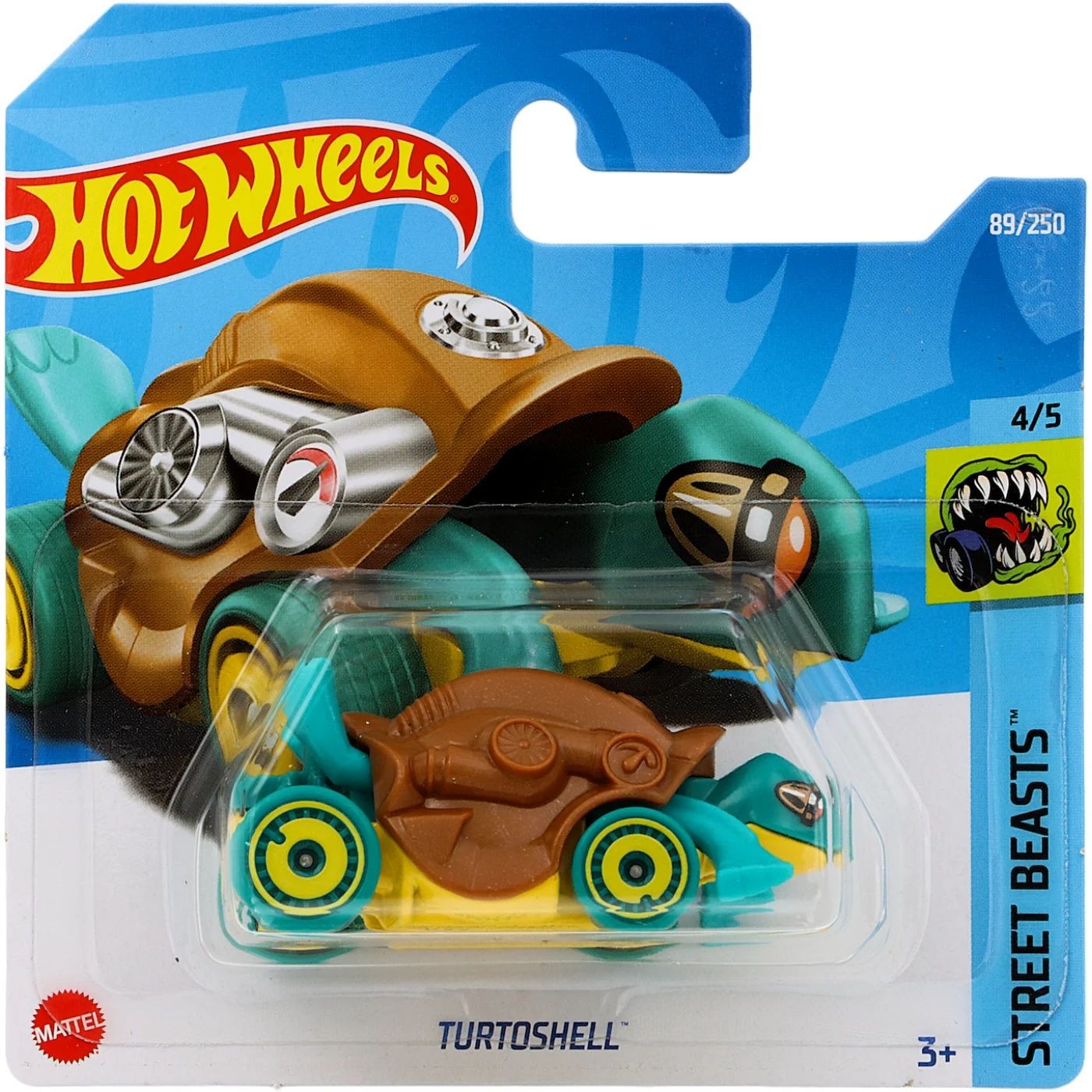 Turtoshell - Street Beasts - Brun - Hot Wheels