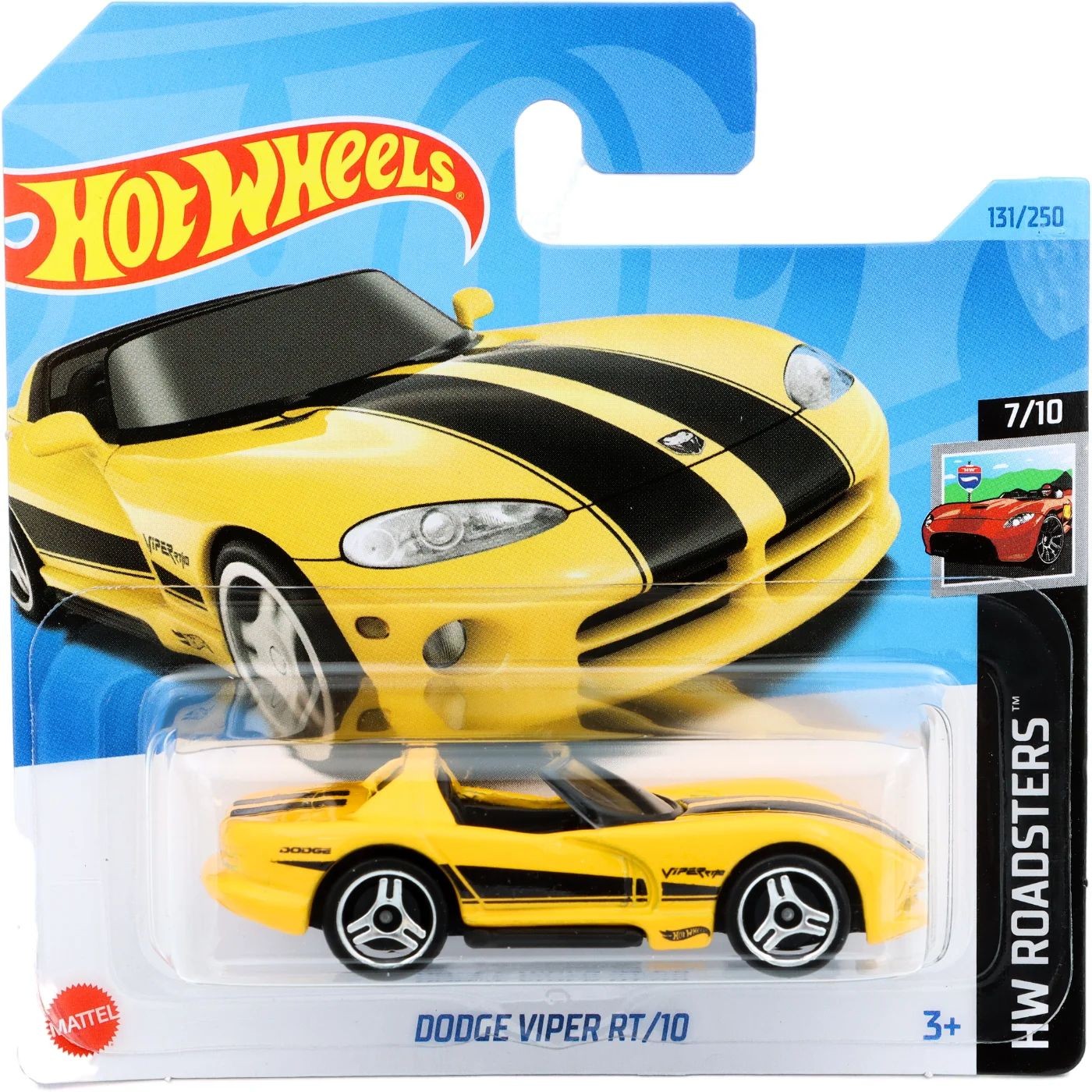 Dodge Viper RT/10 - HW Roadsters - Gul - Hot Wheels