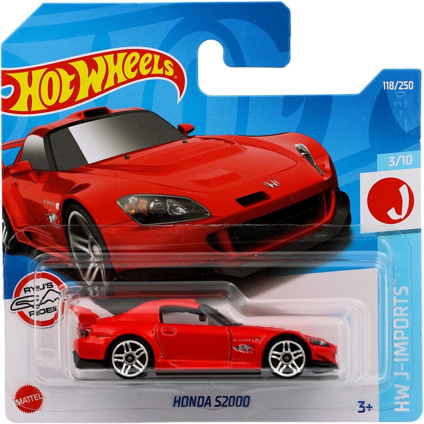 Honda S2000 - HW J-Imports - Röd - Hot Wheels