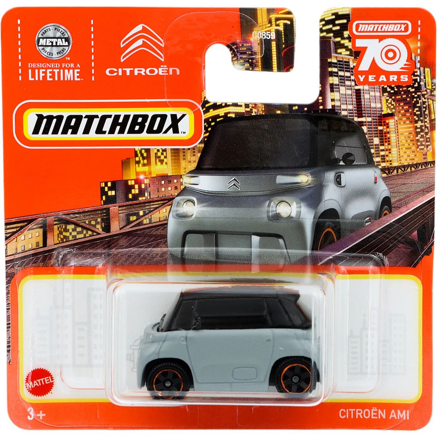 Citroën Ami - Grå - Matchbox 70 Years - Matchbox