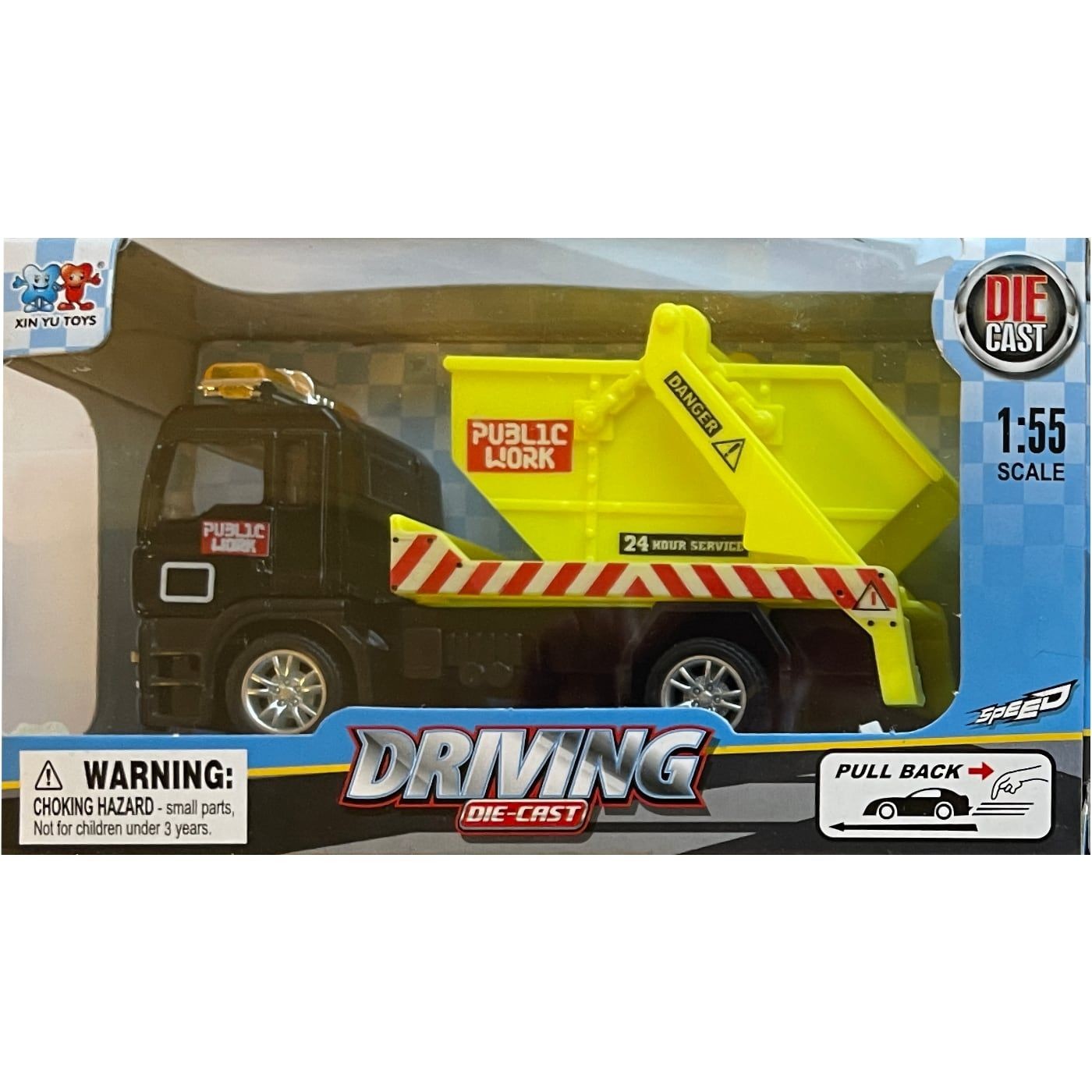 Containerbil - lastbil med container