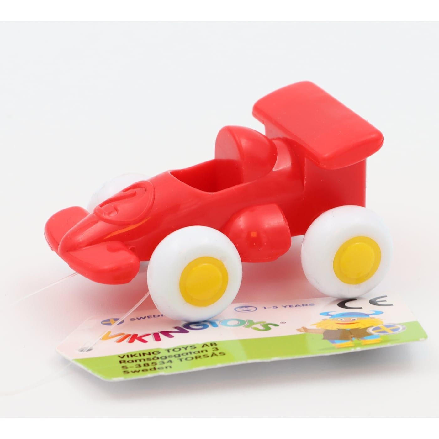 Miniknubbis - Formel 1-bil - Viking Toys - Röd